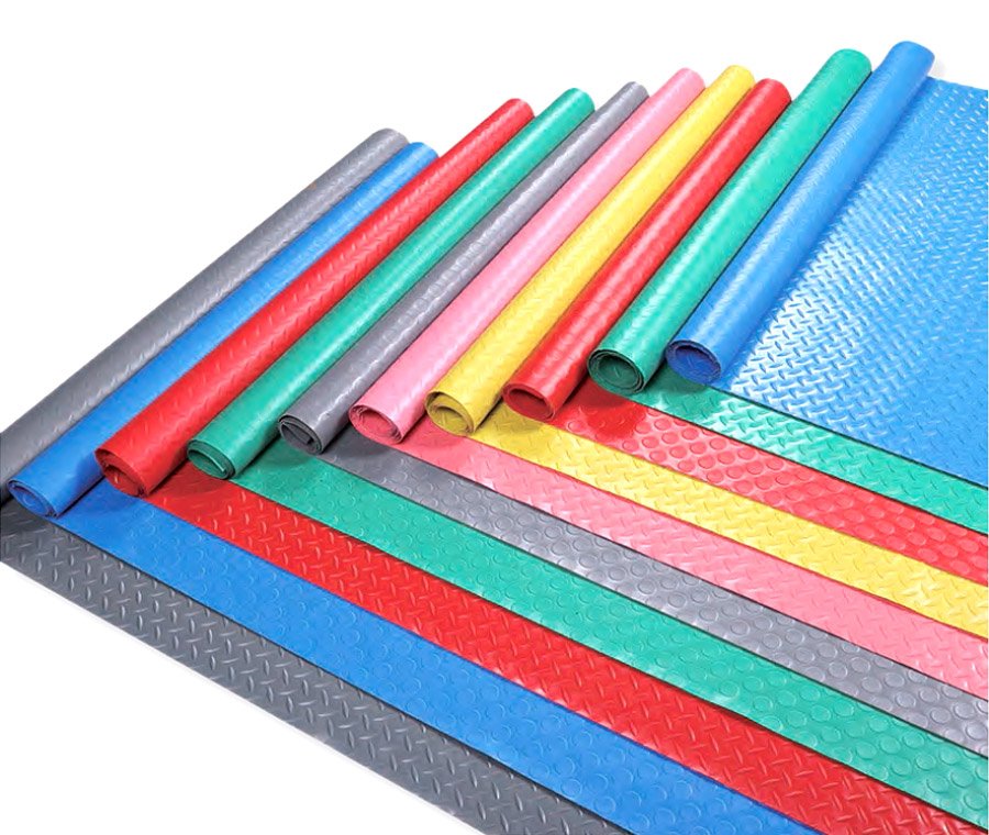 ANTI-SLIP RUBBER & PLASTIC MAT