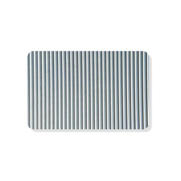 FINE RIBBED RUBBER MAT