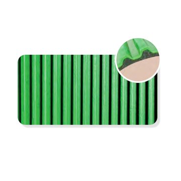 COMPOSITE FLAT RIBBED RUBBER MAT