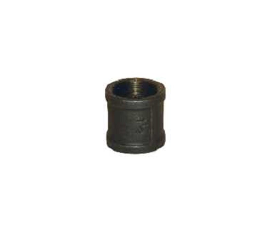 STRAIGHT COUPLING BLACK